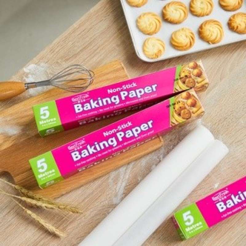 Jual Baking Paper / Kertas Baking Kertas Roti Alas Roti Silicone Oil ...