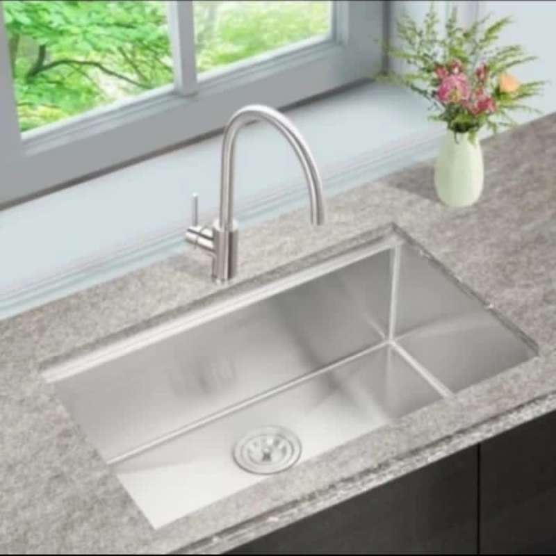 Jual Kitchen Sink 7545 Undermount Stainless Sus 304/ Bak Cuci Piring Di ...