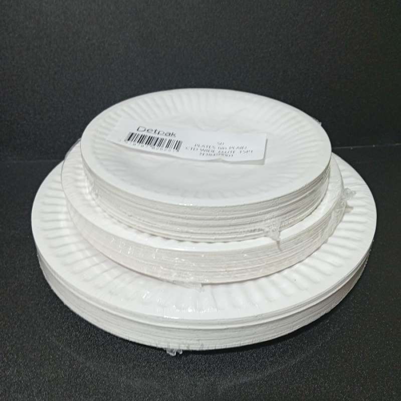 Jual Piring Kertas / Paper Plate (detpak 9)(detpak 7)(detpak 6 ...