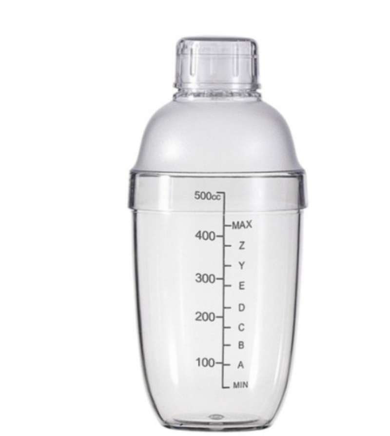 Jual Gelas Glass Takar Ukur Transparan Botol Bottle Shaker Pengocok ...