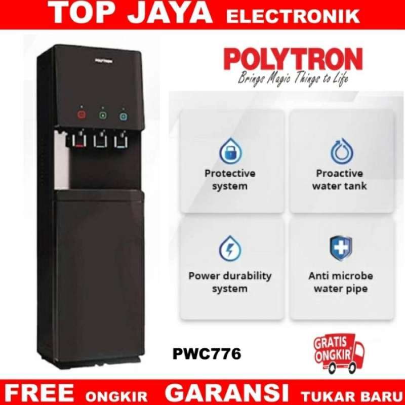 Jual Water Dispenser Galon Bawah Polytron Pwc776/dispenser Polytron ...