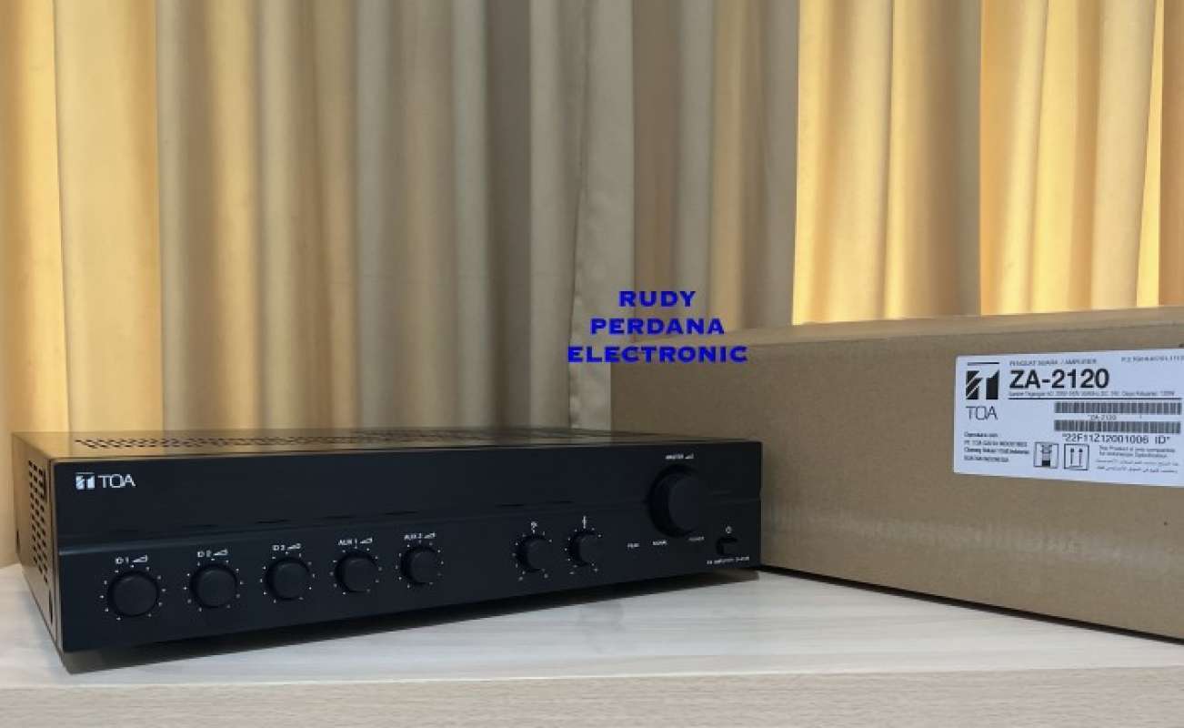 Promo Mixer Amplifier 120w Toa Za-2120 Diskon 23% Di Seller Indah Purnama Tech - Tegal Alur ...