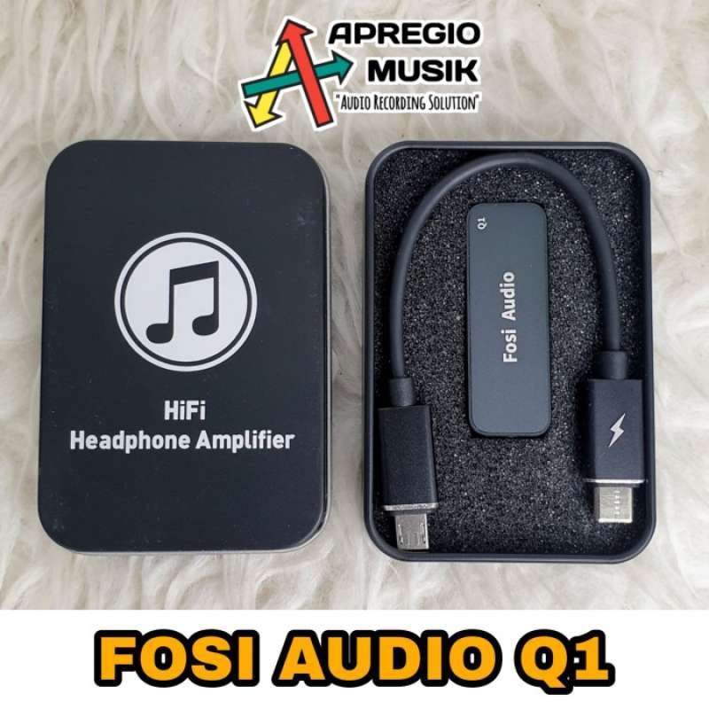 Promo Fosi Audio Q1 Portable Headphone Amplifier Usb Dac Diskon 23% Di ...