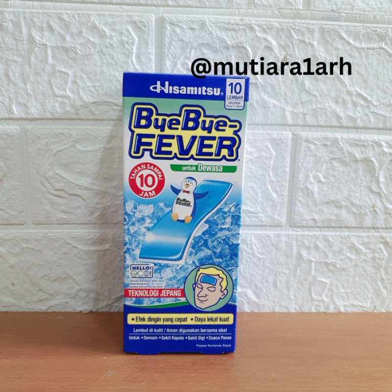 Promo Bye Bye Fever Dewasa Box Isi 10 Sachet Diskon 33% Di Seller Virgo Storee - Meruya Selatan ...