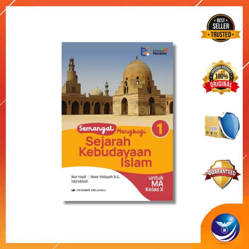 Jual Buku Pelajaran Semangat Mengkaji Sejarah Kebudayaan Islam Ma Kelas 10 Kurikulum Merdeka Di ...