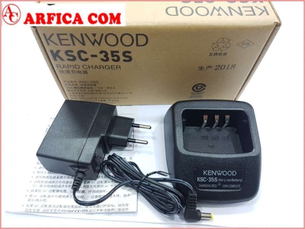 Promo Kenwood Ksc-35 Charger Ht Th K20a Thk 20 Bateraiknb-63l Thk20a ...