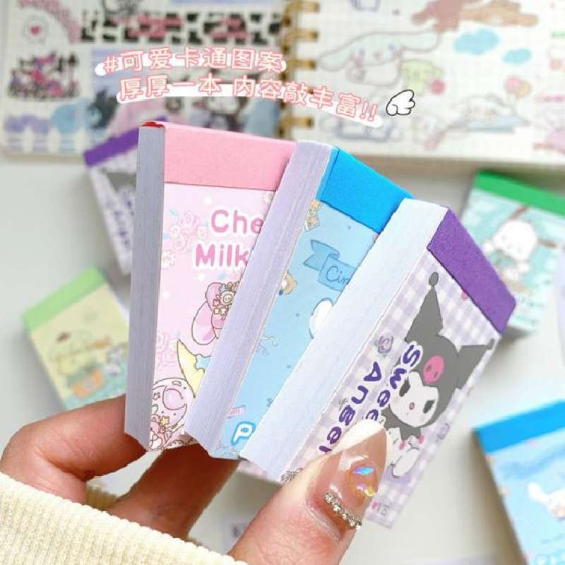Jual Stiker Buku Sanrio Mini Cute Cartoon Stickers 50 Lembar 523-427 Di ...