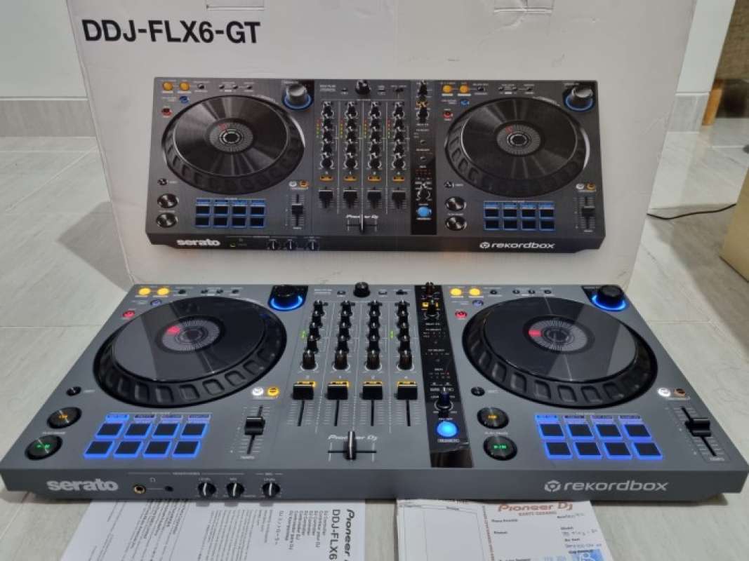 Jual Alat Dj Pioneer Ddj Flx6 Gt Fullset Garansi Feb 2024 Flx 6 ...