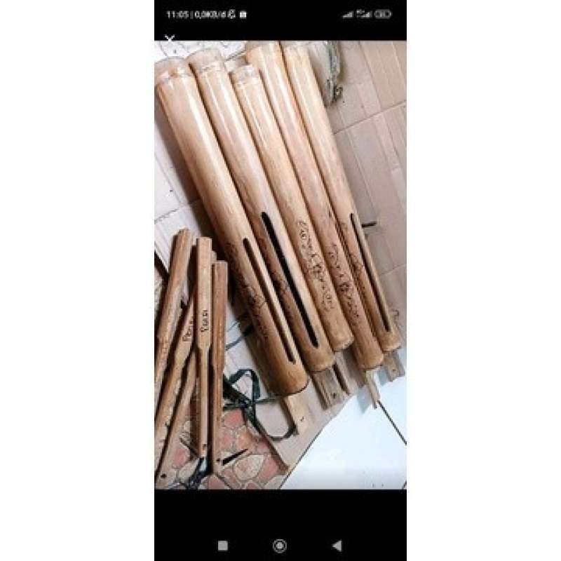 Jual Kentongan Bambu/kohkol Awi Satuan.(cod)bisa Custom Nama. Di Seller ...