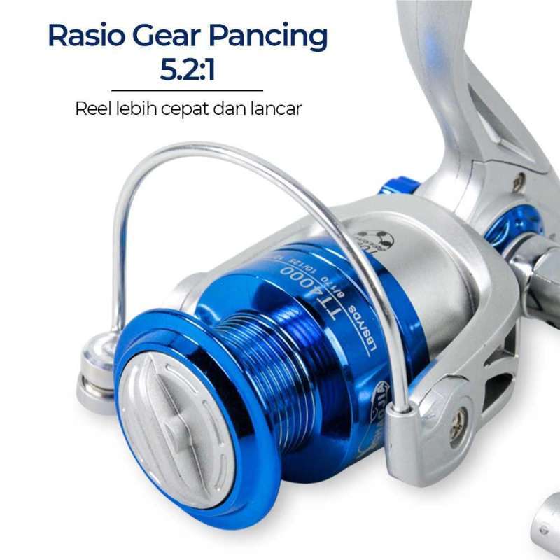 Jual Chaojia Gulungan Pancing Spinning Fishing Reel Rill Besi Ril Reel ...