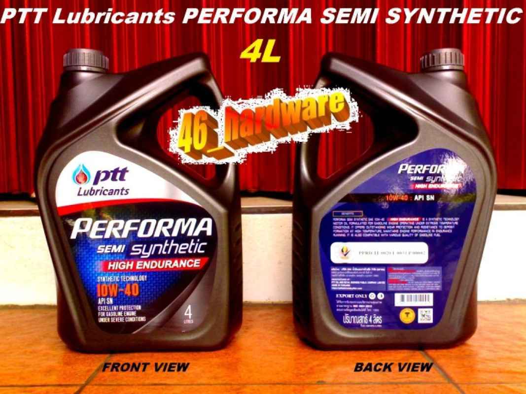 Promo Ptt Performa High Endurance He 10w-40 10w40 Oli Galon Non Shell ...