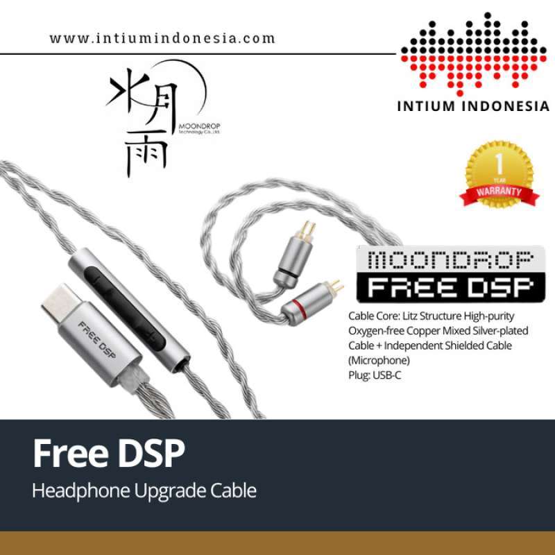 Promo Moondrop Free Dsp Headphone Upgrade Cable Diskon 50% Di Seller ...