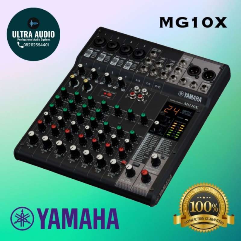 Jual Yamaha Mg10x / Mg 10x / Mg-10x Mixer / Mixing Console Konsol ...
