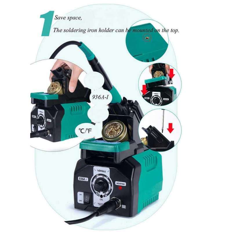 Jual Yihua Solder Station Electric Adjustable Temperature Anti-static ...