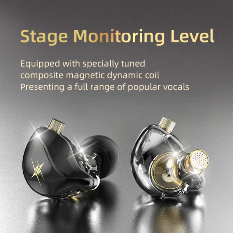 Promo Qkz Zxt 1 Dynamic Hifi Bass Iem Headphone With Mic Alt Zsn Pro ...