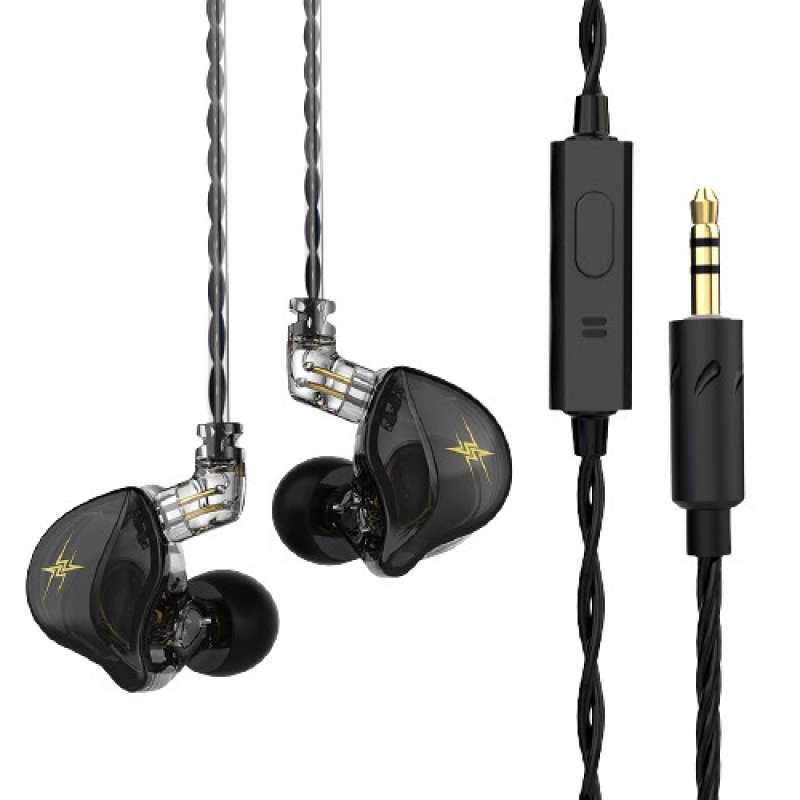 Promo Qkz Zxt 1 Dynamic Hifi Bass Iem Headphone With Mic Alt Zsn Pro ...