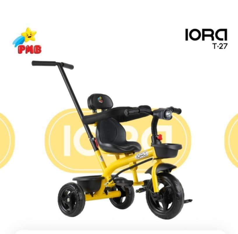 Promo Sepeda Roda 3 Tiga Pmb Iora T27 Musik Tricycle Anak Diskon 50% Di ...
