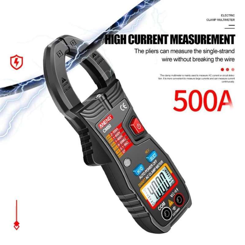 Promo Digital Multimeter Voltage Tester Clamp Cm80 Tespen Listrik Alat ...
