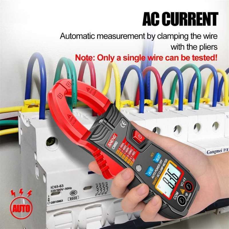 Promo Digital Multimeter Voltage Tester Clamp Cm80 Tespen Listrik Alat ...