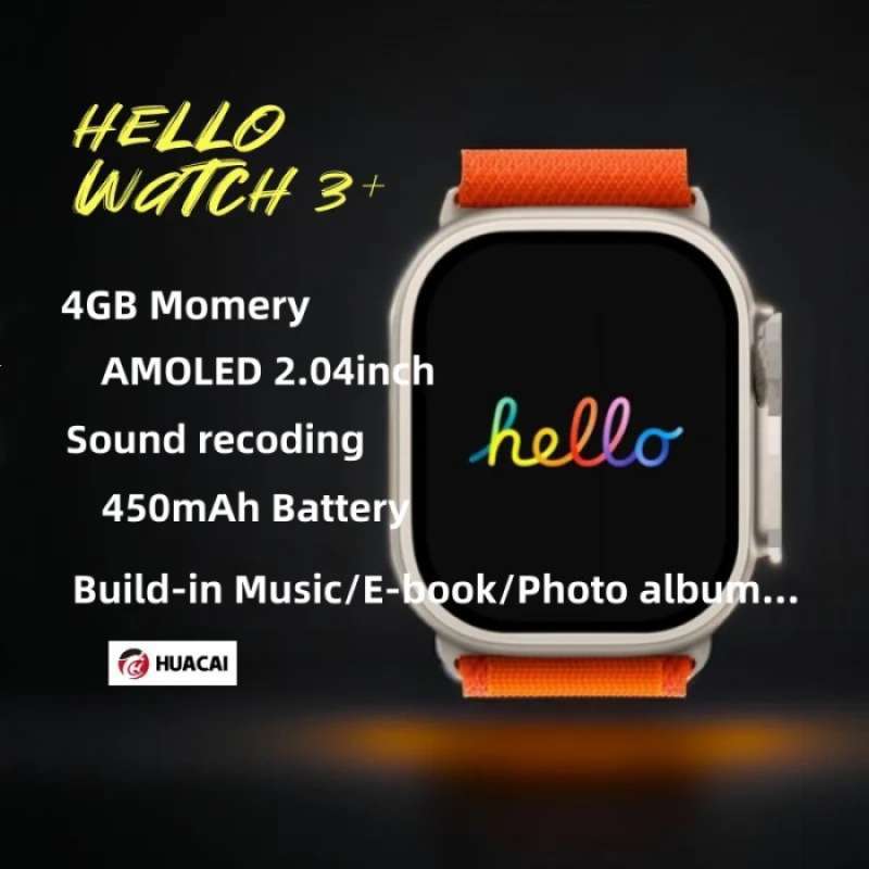 Jual Upgrade Hello Watch 3 Plus New Incredible Ui Design Futuristik Di ...