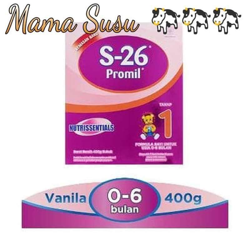 Jual S26 Promil 1 400g Nutrissential Susu Formula Bayi Untuk Usia 0-6 ...