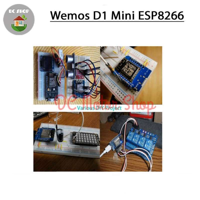Promo 100 Produk Ori Wemos D1 Mini Nodemcu Arduino Esp8266 Ex Wifi 9226