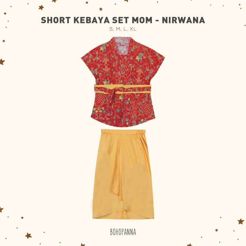 Jual Bohopanna - Short Kebaya Set - Adult - Ibu - Mama - Batik - Kebaya ...