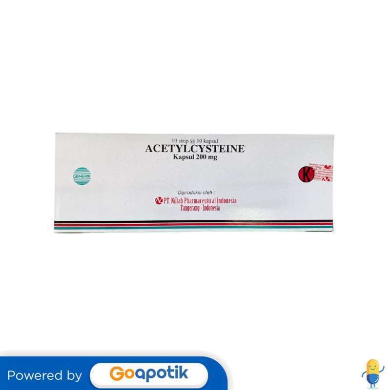 Acetylcysteine Nulab Lengkap Harga Terbaru Juni 2024 | Blibli