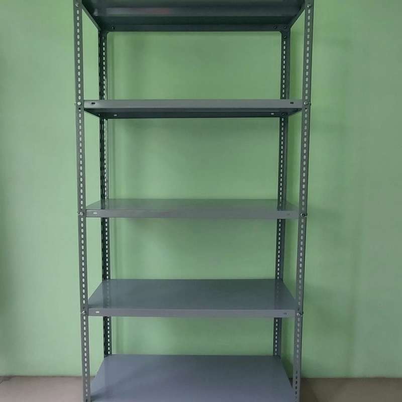 Promo Baru Rak Besi Siku 5 Ambalan Susun Plat Minimalis Serbaguna 100 X ...