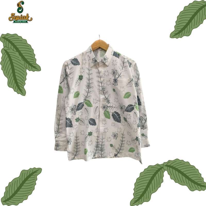 Jual Sepiak Belitong Batik Pria Lengan Panjangbatik Belitung Khas ... Jual Sepiak Belitong Batik Pria Lengan Panjangbatik Belitung Khas ...