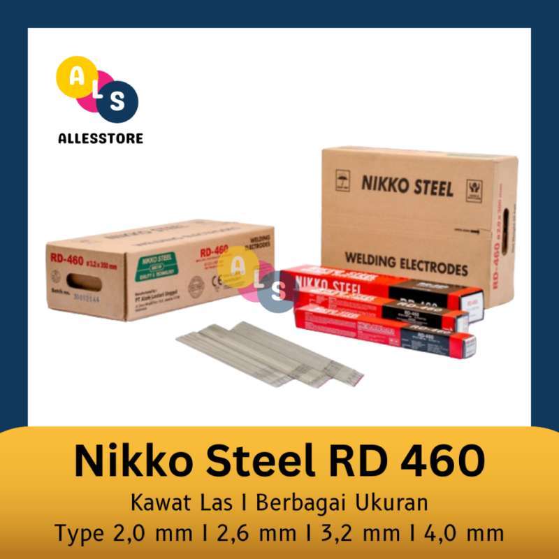 Promo Kawat Las Nikko/kawat Las Rd 460/kawat Las Elektroda Diskon 15% ...