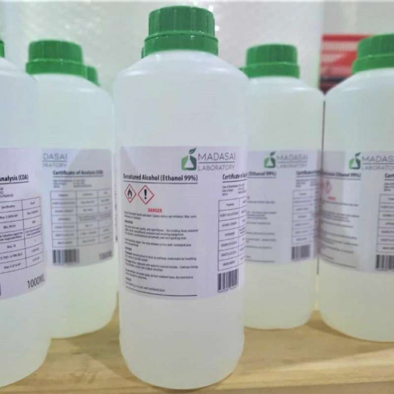 Jual Denatured Alcohol Absolute (ethanol 99%) 1 Liter Di Seller Yama ...
