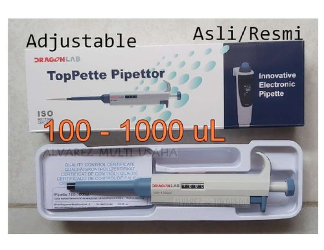 Promo Dragonlab Micropipet Adjustable 100 - 1000 Ul/ Mikropipet ...