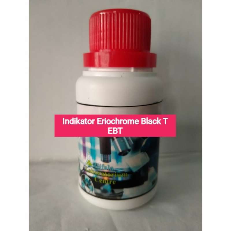 Promo Indikator Eriochrome Black T/indikator Ebt For Analisis 100 Ml ...