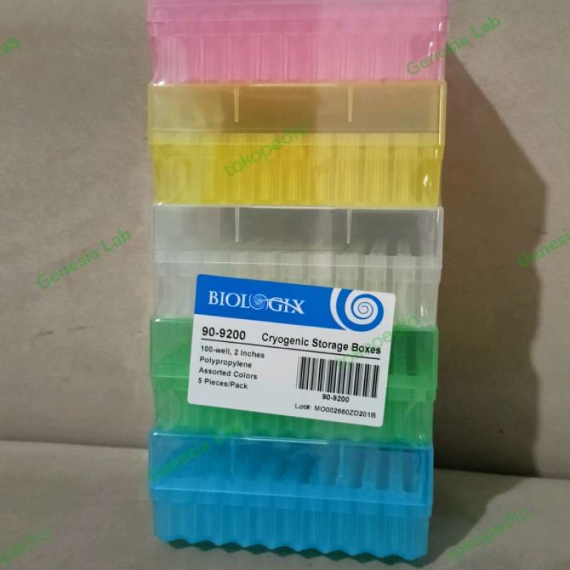 Promo Cryogenic Storage Box Cryobox Plastic 100 Well 2 Inch Biologix 90 ...