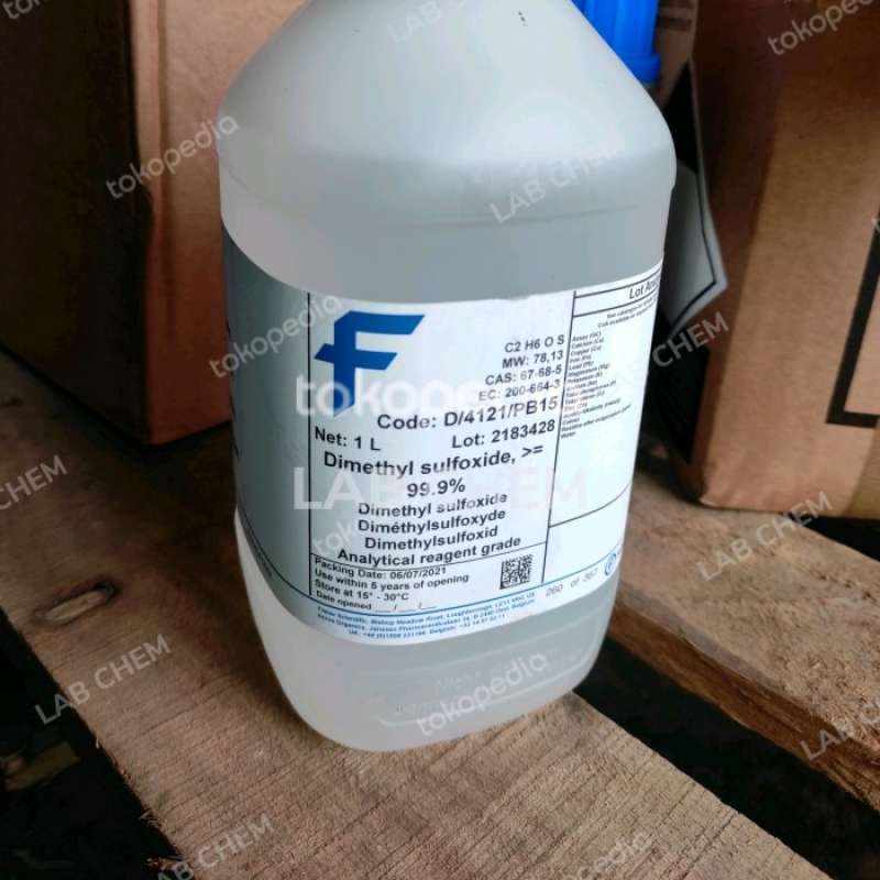Promo Dimethyl Sulfoxide Thermo Fisher 1l / Dmso / C2h6os Diskon 33% Di ...