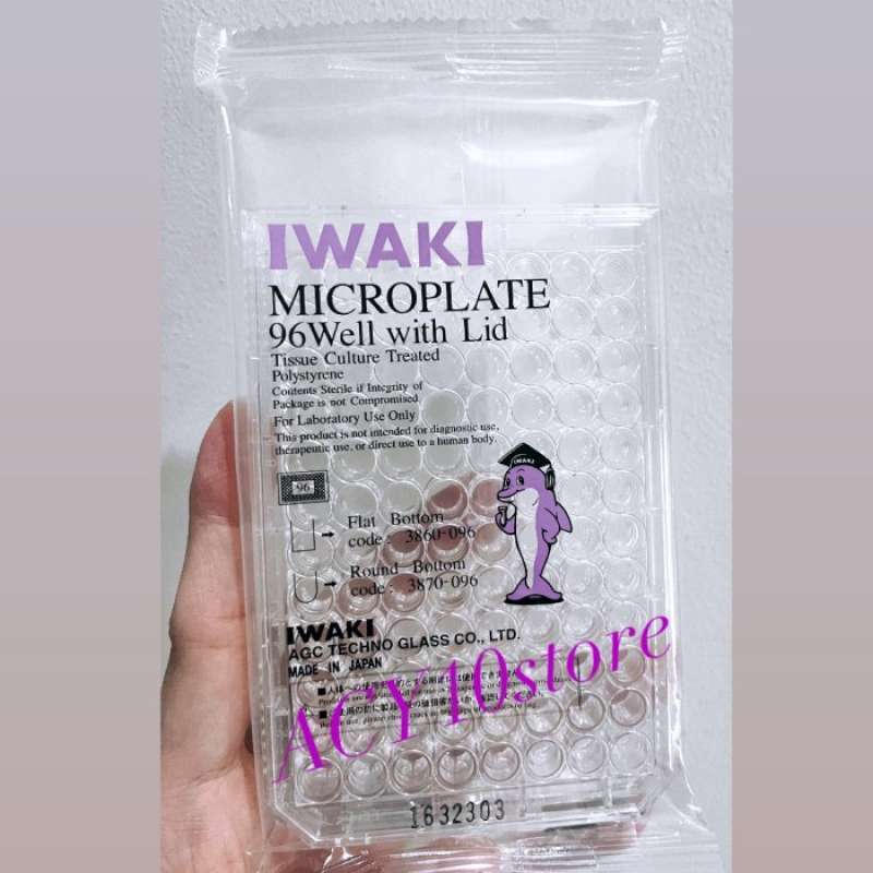 Jual Iwaki Microplate Multi Well Plate 96 Wells Flat Bottom Di Seller ...