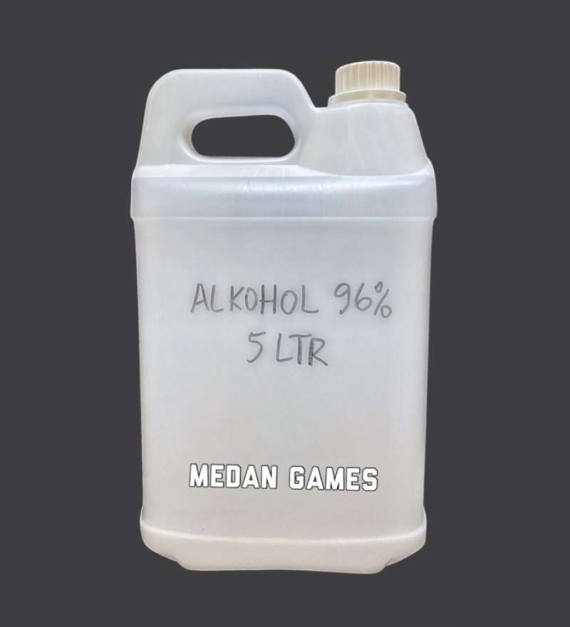 Jual Alkohol Medis 96% 5ltr / Ethanol / Alcohol Non Food Grade Farmasi ...