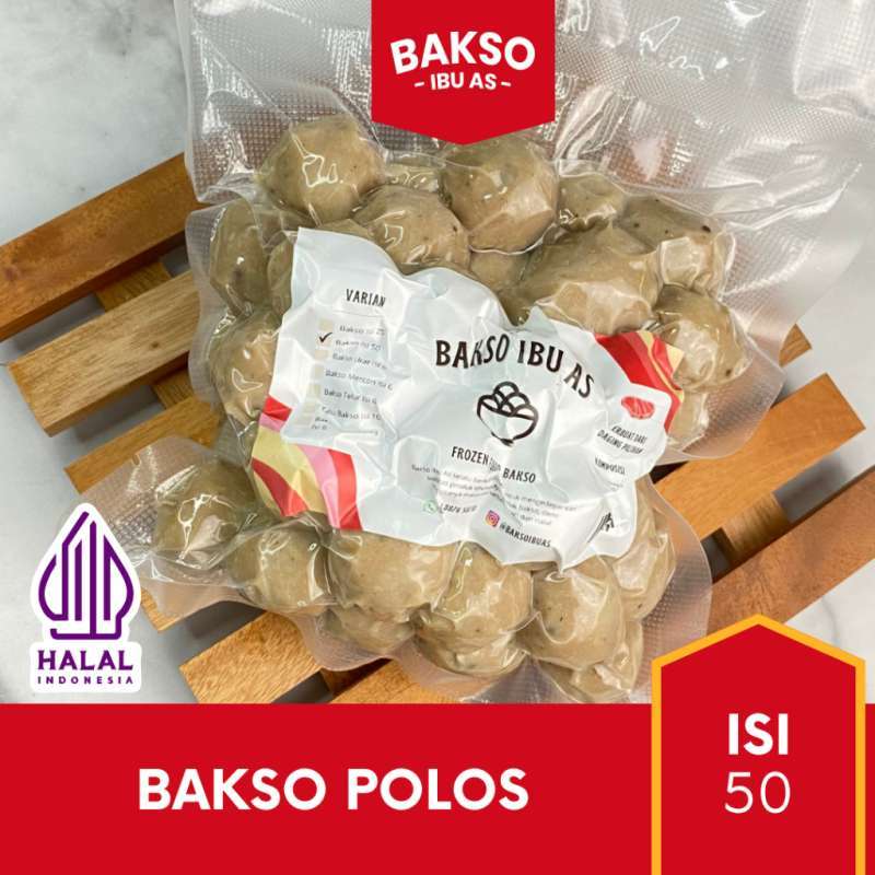 Jual Bakso Sapi Premium Ibu As Isi 50 Sehat & Nikmat Frozen Food Di ...