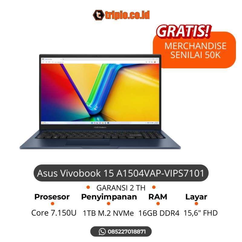 Jual Asus Vivobook 15 A1504vap-vips7101 Di Seller Tripio Computer ...