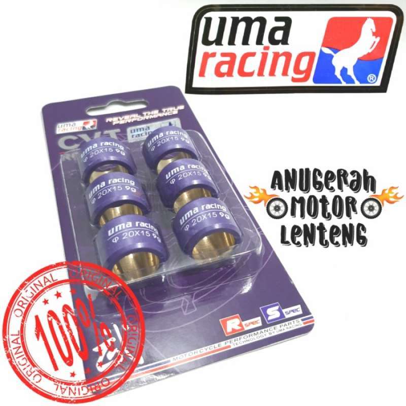 Promo Roller Uma Racing 9 G ( Gram ) Honda Vario 125 / Vario 150 / Pcx ...