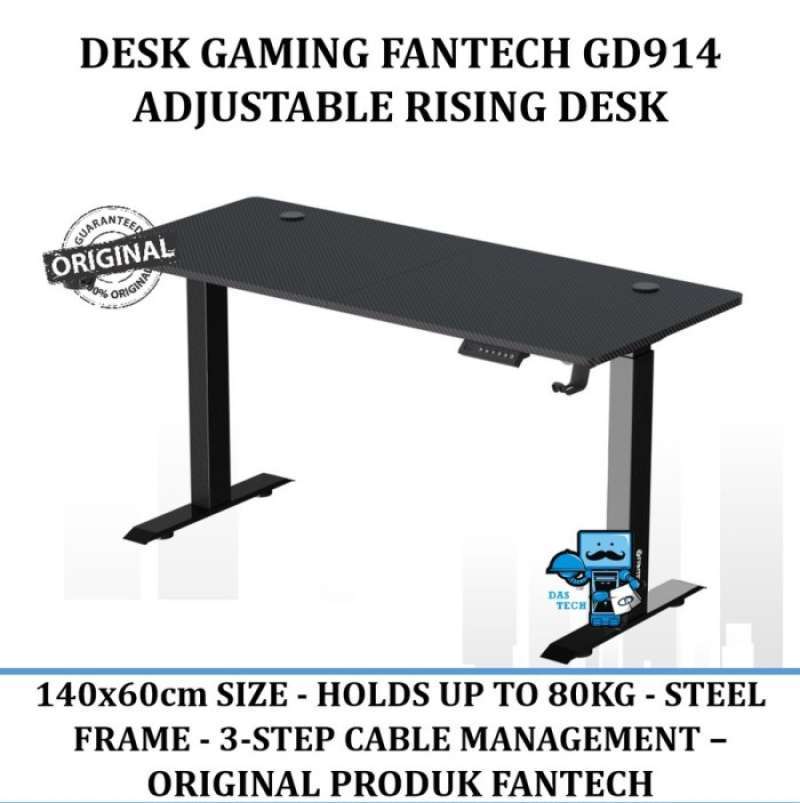 Jual Desk Gaming Fantech Gd914 Adjustable Rising Desk - Original Produk ...