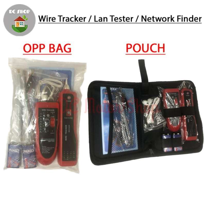 Jual Lan Tester Wire Tracker Kabel Jaringan Network Finder Rj45 Rj11 ...