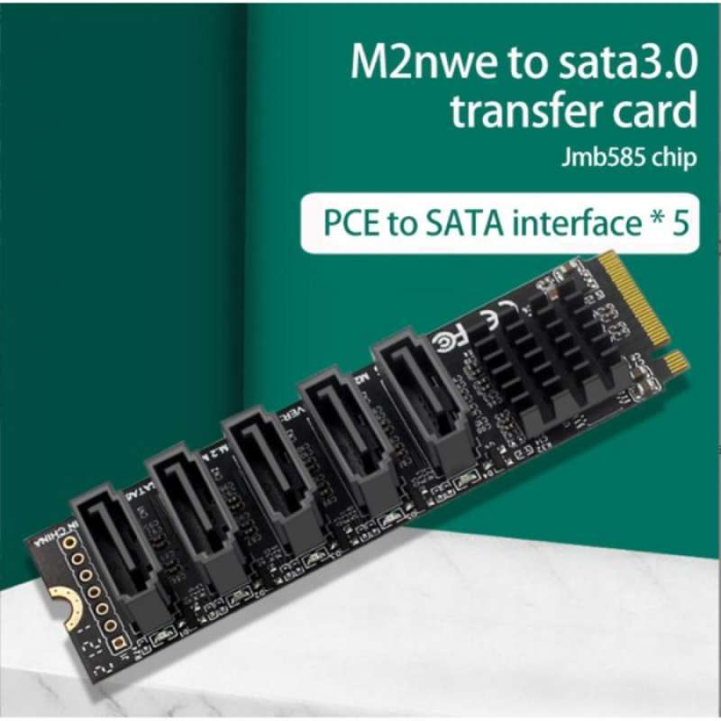 Jual Nvme To Sata Expansion Card M.2 To Sata Adapter M2 Connector ...
