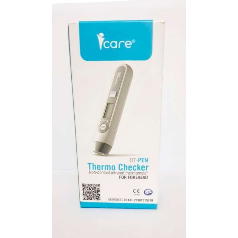 Promo Thermometer Dt-pen Non Contact Infrared / Icare Thermo Checker ...