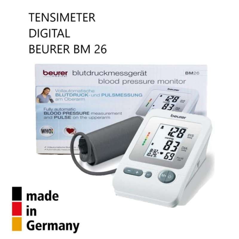 Promo Beurer Bm26 Tensimeter Digital Alat Ukur Tensi Tekanan Darah Bm ...
