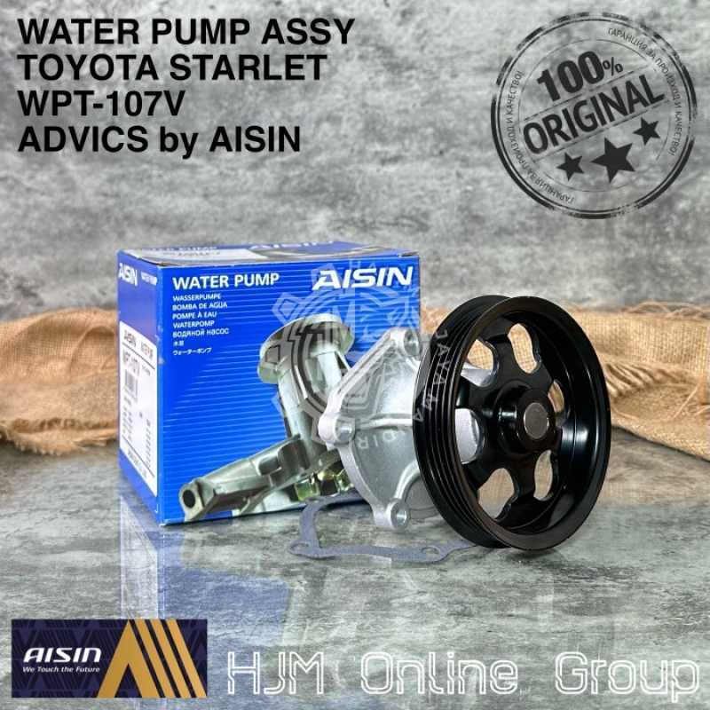 Promo Water Pump Toyota Starlet Ep70 Wpt-107v Aisin Japan Original ...