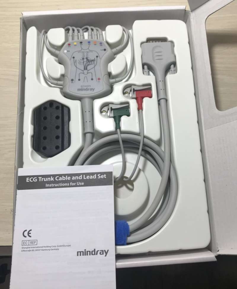 Promo Ecg Cable Mindray Original Trunk Cable And Lead Set Diskon 33% Di ...