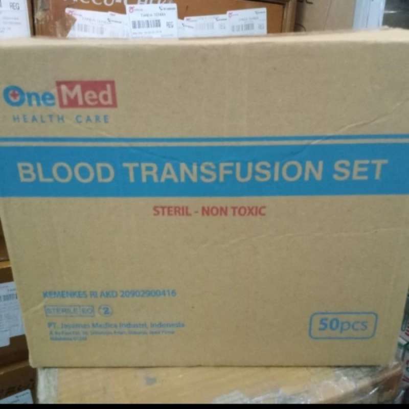 Promo Blood Transfusion Set Onemed/blood Set Onemed Diskon 33% Di Seller Virgo Storee - Meruya ...