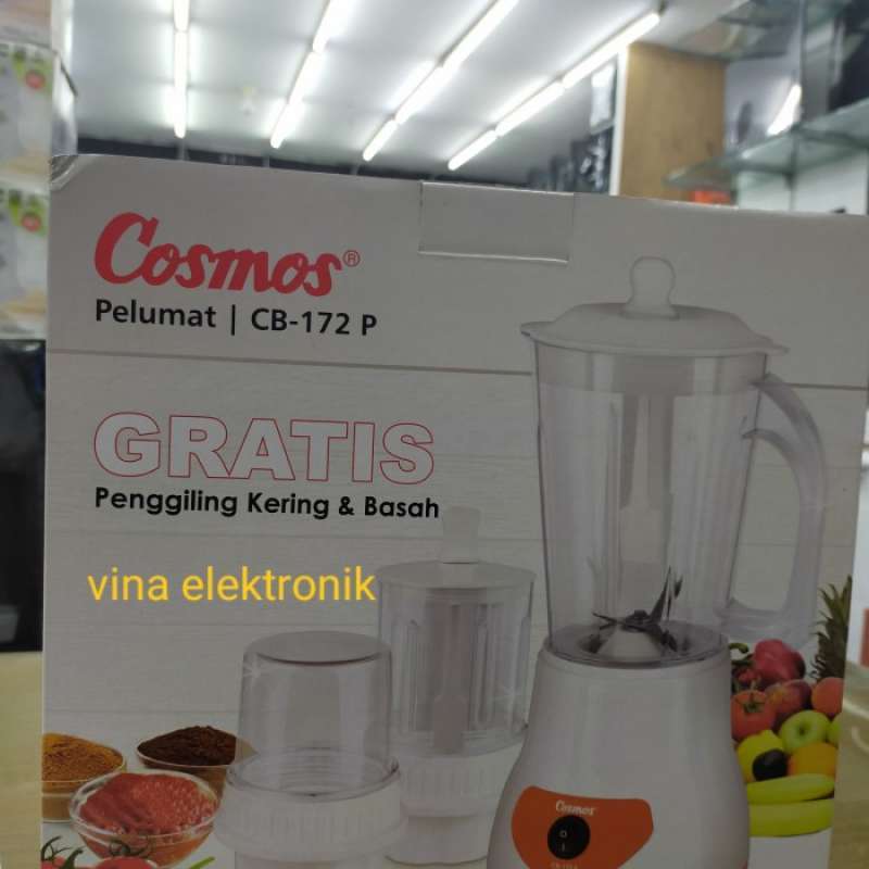 Promo Blender Cosmos Cb 172 P Pelumat Cosmos 1 Liter Diskon 23% Di ...